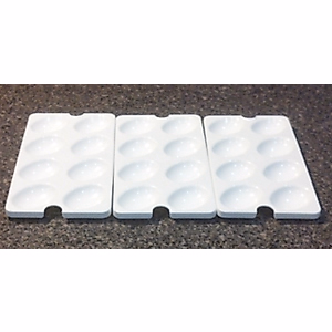 Tupperware Deviled Egg Trays or Inserts for Deli Keeper