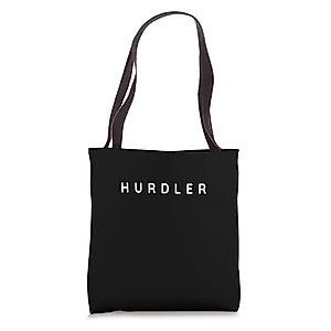 Hurdlers Hobby / Modern, Contemporary Font Design Tote Bag