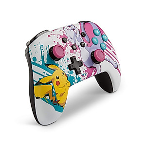 PowerA Enhanced Wireless Controller for Nintendo Switch - Pokemon Battle