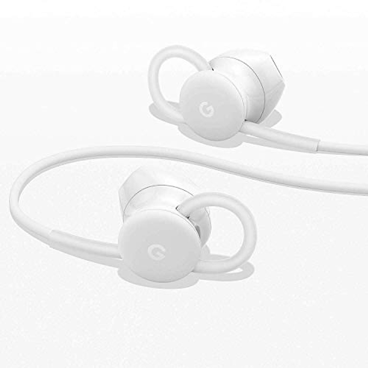 Google USB-C Wired Digital Earbud Headset for Pixel Phones - White