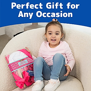 Kids Cooking and Baking Chef Set for Little Girls, Complete Cooking Sets, Toddler Dress Up and Pretend Play Dress Up Clothes for Girls, Kids Kitchen Toys 3-5 Years Old with Kids Aprons