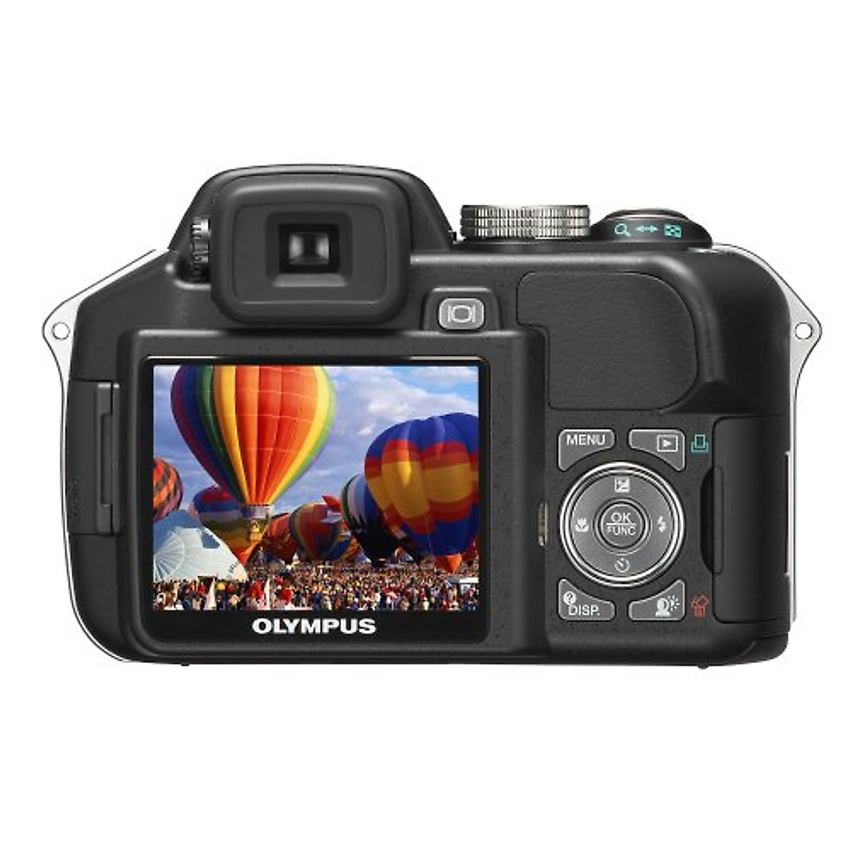 Olympus SP-560UZ 8MP Digital Camera with Dual Image Stabilized 18x Optical Zoom