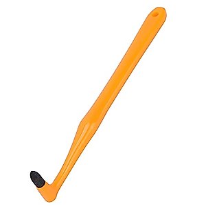 Tooth Stain Remover, Portable Washable Tartar Eraser Ergonomics Reusable Remove Tartar for Tooth Cleaning(orange)