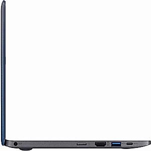 ASUS Thin and Lightweight 11.6 inch HD Premium Laptop with 32GB MicroSD Card | Intel Celeron Dual-core | 2GB Memory | 32GB EMMC Storage | USB-C | WiFi | GbE LAN | HDMI | Windows 10 | Star Gray