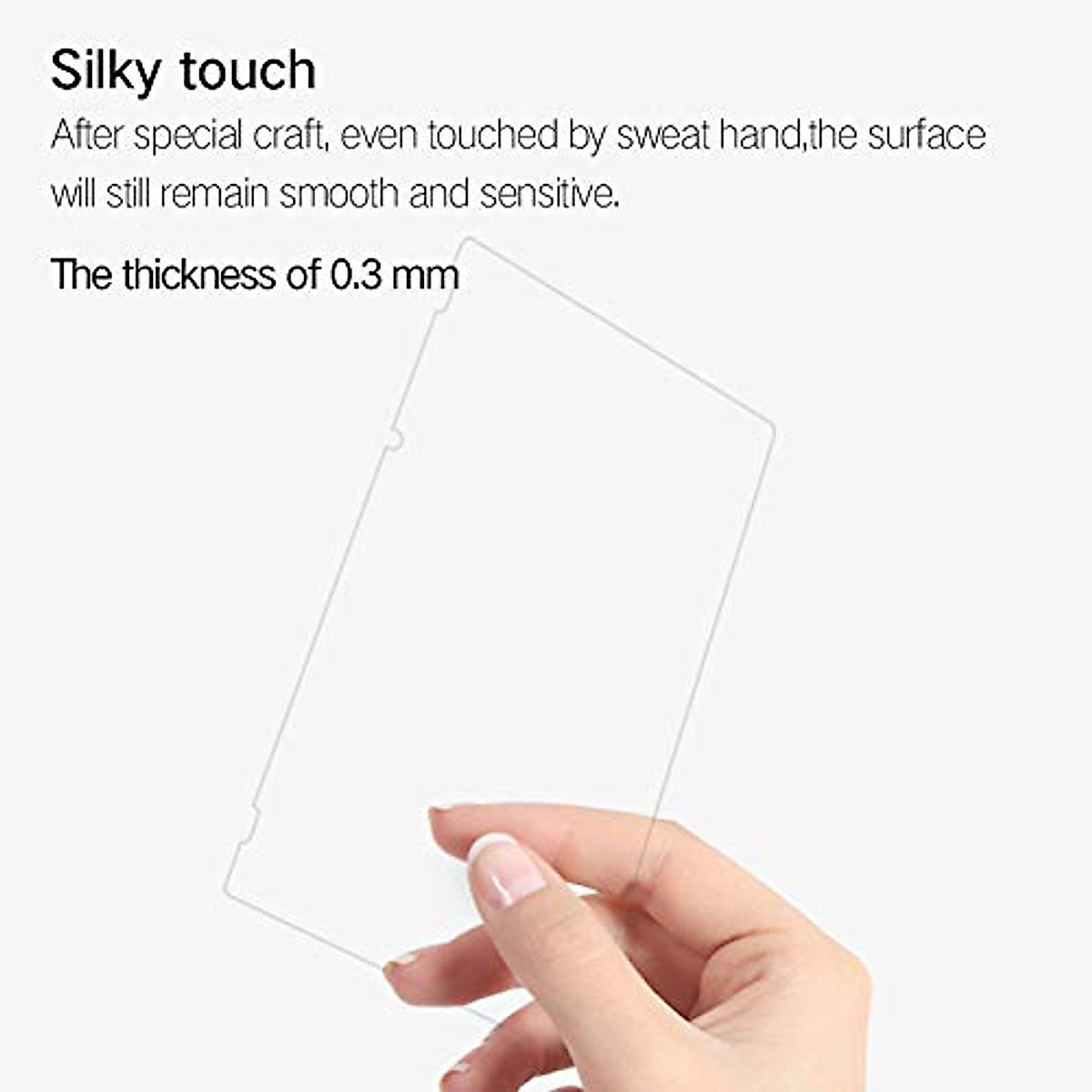 PERFECTSIGHT Anti Blue Light Anti Glare Matte Low Reflection Tempered Glass Screen Protector compatible with Nintendo Switch 6.2 inch, Eye Protection Relieve Eye Fatigue 1 Pack