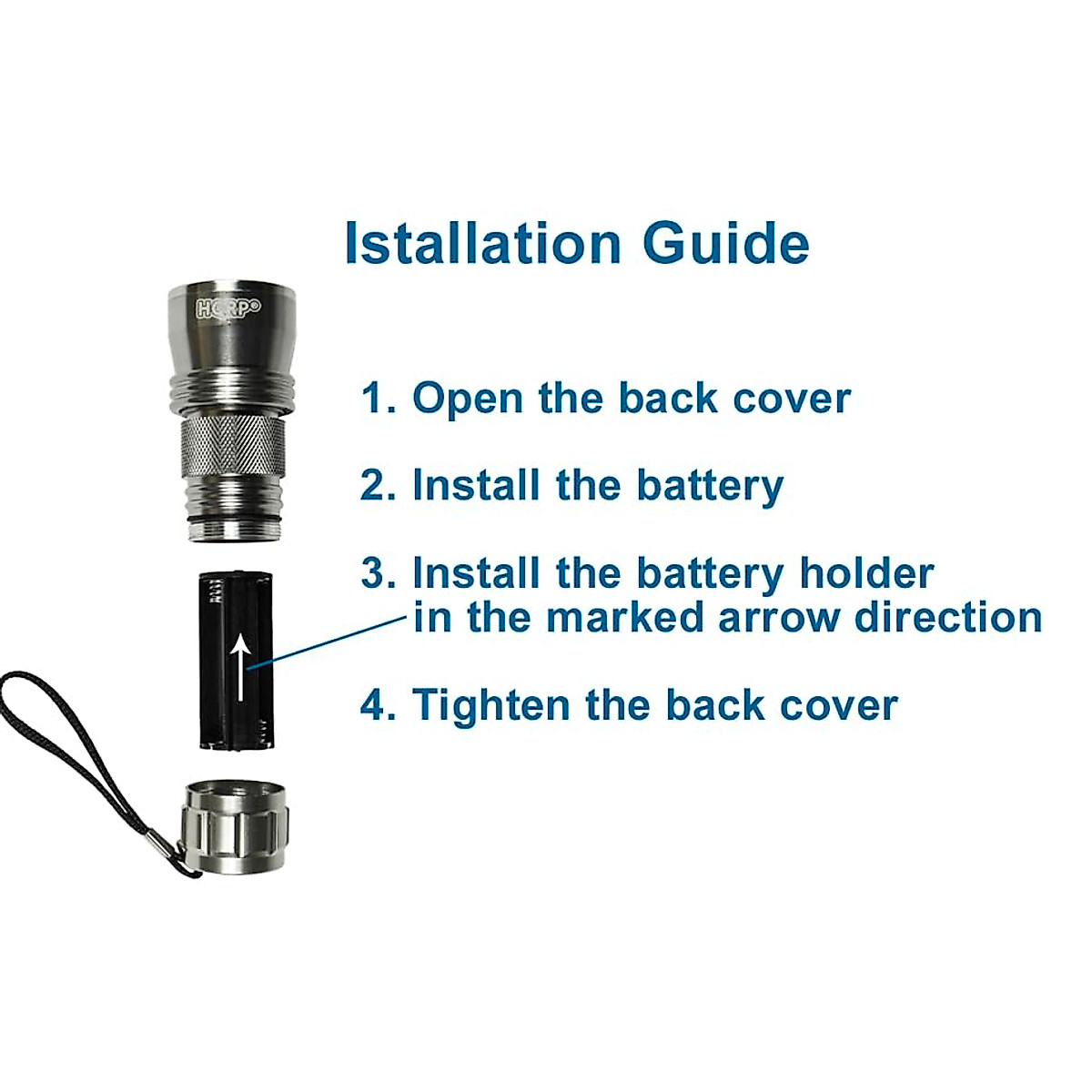 HQRP Professional 21 LED Flashlight Blacklight for Detect Uranium Glass, Depression Glass, Vaseline Glass