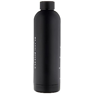 BLACC Bottle - 25oz Vacuum Insulated Stainless Steel Thermos - Reusable, Leak Proof, BPA-Free Flask with Inspirational Words for Office, Gym, Sports, and travel