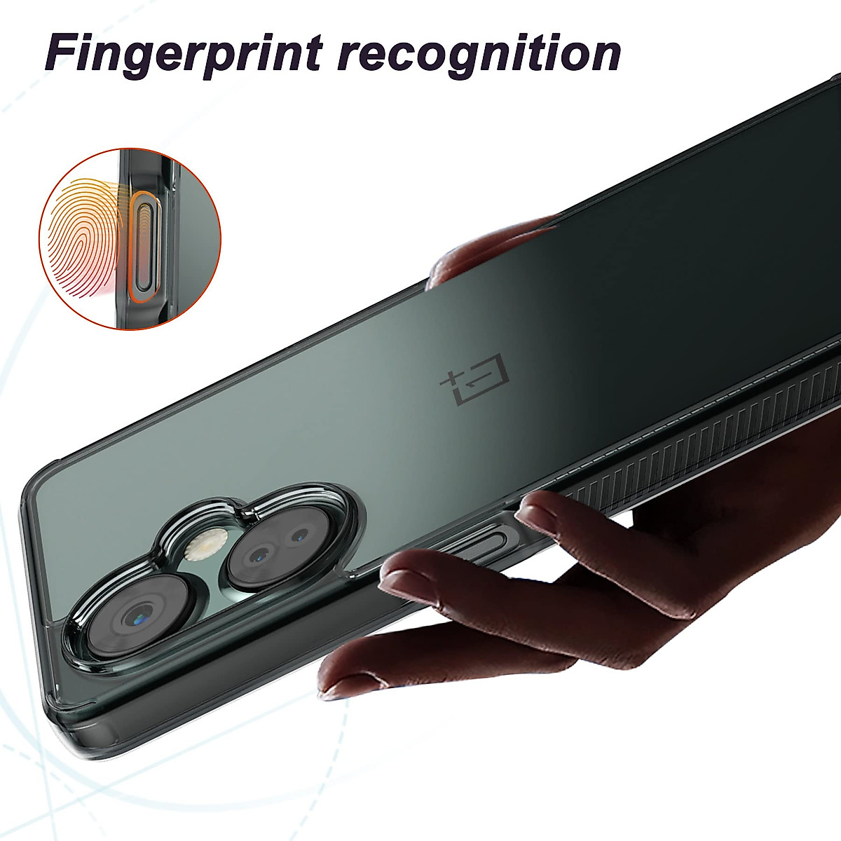 Foluu for OnePlus Nord N30 5G/OnePlus Nord CE 3 Lite 5G Case, Hard PC Back & Soft TPU Bumper Protective Shockproof Case for OnePlus Nord N30 5G 2023