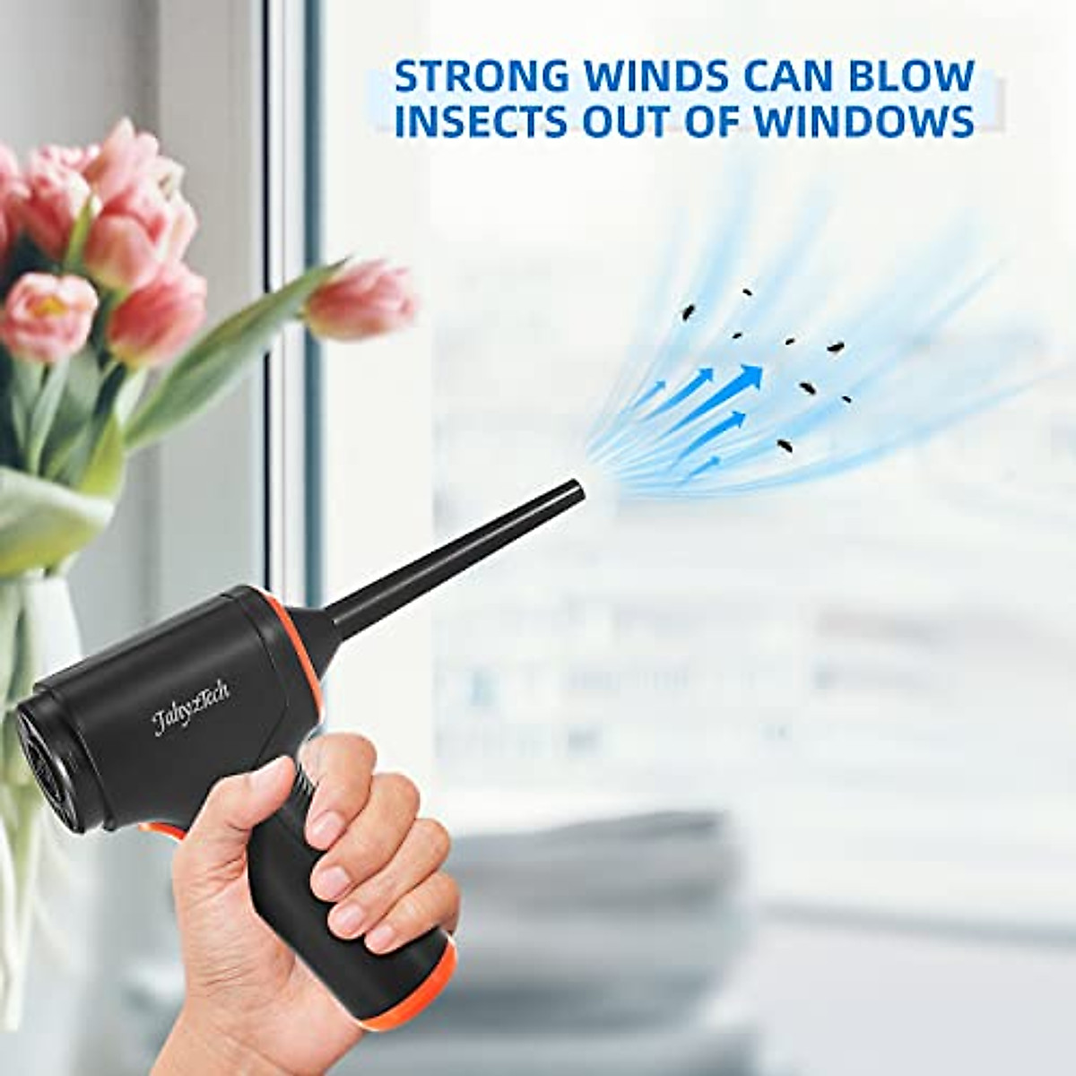 Bug Vacuum Catcher Insect and Spider Catcher Trap, Bug Vacuum for Adults and Kids, Bug Sucker Vacuum with USB Charging & Rechargeable Battery for Moth Cockroach Spider Ant Bedbug and Small Insects