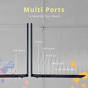 Lenovo IdeaPad 3 15.6" FHD Laptop, AMD Ryzen 7 5825U, 8GB RAM, 256GB NVMe SSD, AMD Radeon Vega 8, Fingerprint Reader, 720p HD Webcam, Wi-Fi 6, HDMI, Win 11, Blue, 32GB USB Card (Renewed)