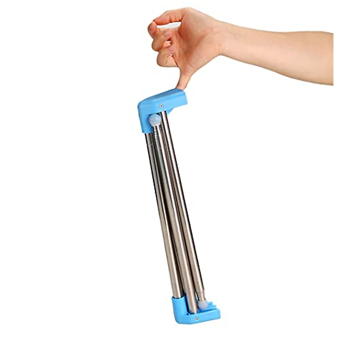 Portable Garment Rack Extra Compact and Lightweight, Foldable Mini Drying Clothe Rack for Travel, Camping, Laundry, Dance, Indoor, Outdoor (Regular)