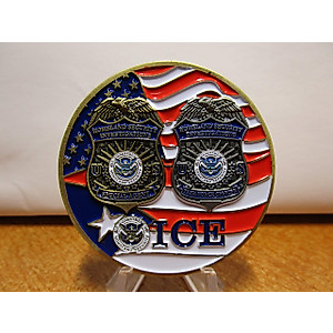 Ice Hsi Investigations San Juan Puerto Rico PSG Gang Unit Challenge Coin