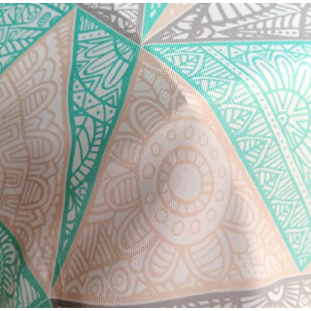 Fineget Reusable Portable Grocery Shopping Tote Bag Foldable Triangle Aesthetic Waterproof Large Durable Utility Ripstop Spare Bag for Women Laundry Lunch Duffel Travel Gear Camping Gym Yoga Bag