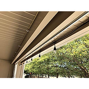 Alumahangers Flat 3" (24PK) Plastic Alumahooks for Insulated Covers. Made in The USA. Great for String Lighting and Light Weight Decorations.