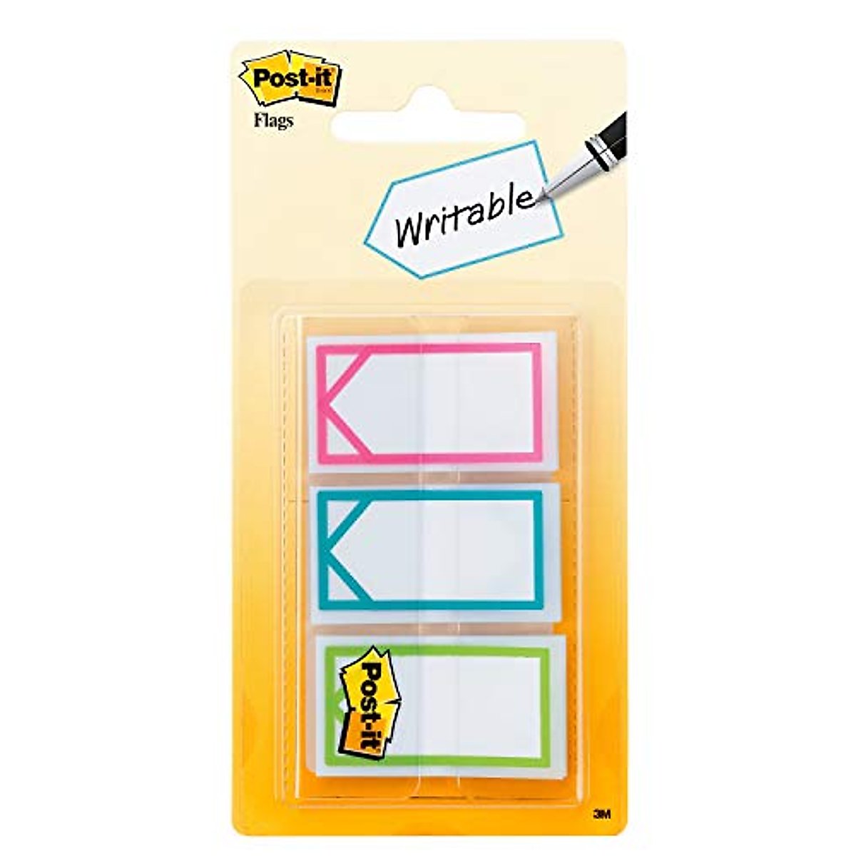 Post-it Memo Flags, 60 Count, 1 in Wide, Assorted Bright Colors (682-ARROW)