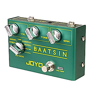 JOYO R-11 Baatsin Pure Analogue Circuit Overdrive Bundle with JP-06 Noise Blocker Pedal Power Supply