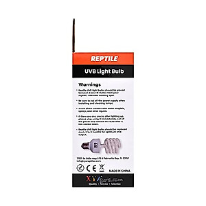 XYZReptiles 26 Watt Reptile UVB Bulb 5.0 Reptile Light (2 Pack Bulbs)
