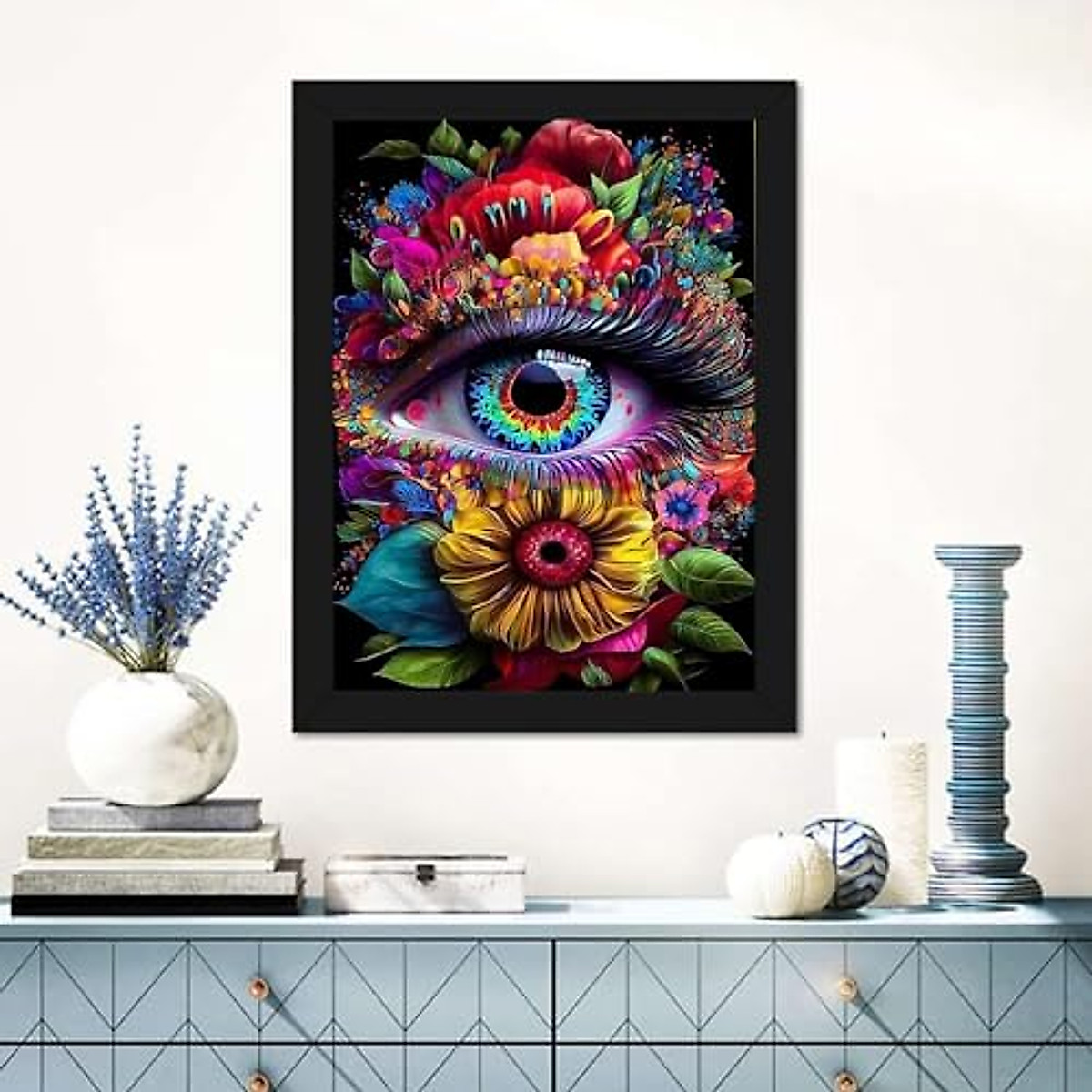 GemZono Diamond Painting Kits for Adults,Diamond Painting Kits, 5D Eyes Diamond Art Kits for Adults&Kids Beginner Gem Art Full Drill Diamond Dots Diamond Art for Adults Home Wall Decor Gifts 12x16inch