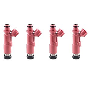 JDMON Compatible with Fuel Injector Toyota Tacoma 2.4L 2.7L 1999 2000 2001 2002 2003 2004 4Runner 2.7L 1998-2000 Replace 23250-75080 Pack of 4