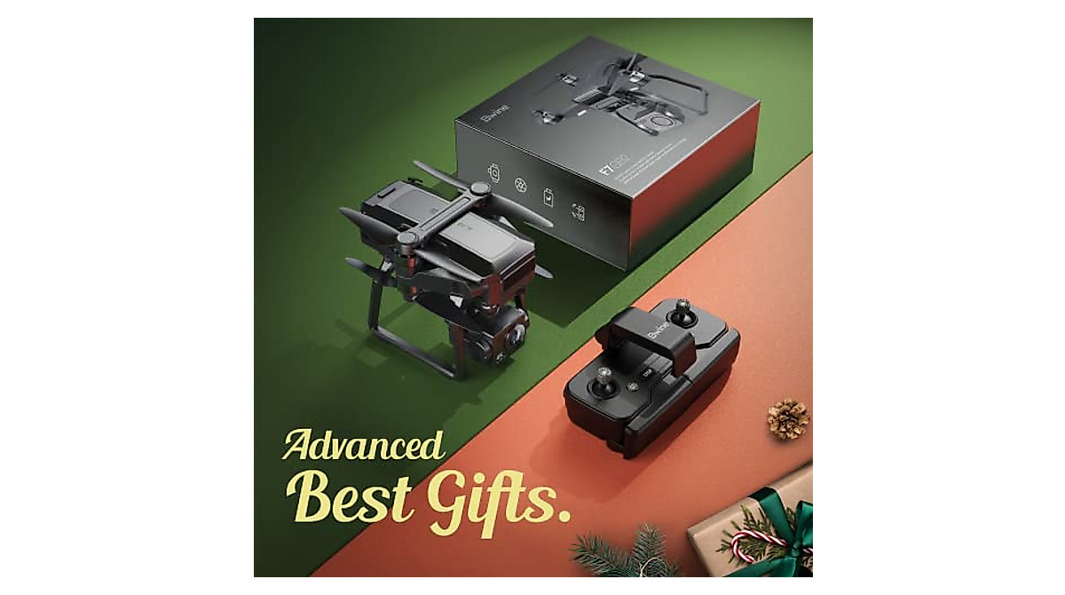 Bwine F7 GPS Drone with 4K Camera & 75-Min Flight Time