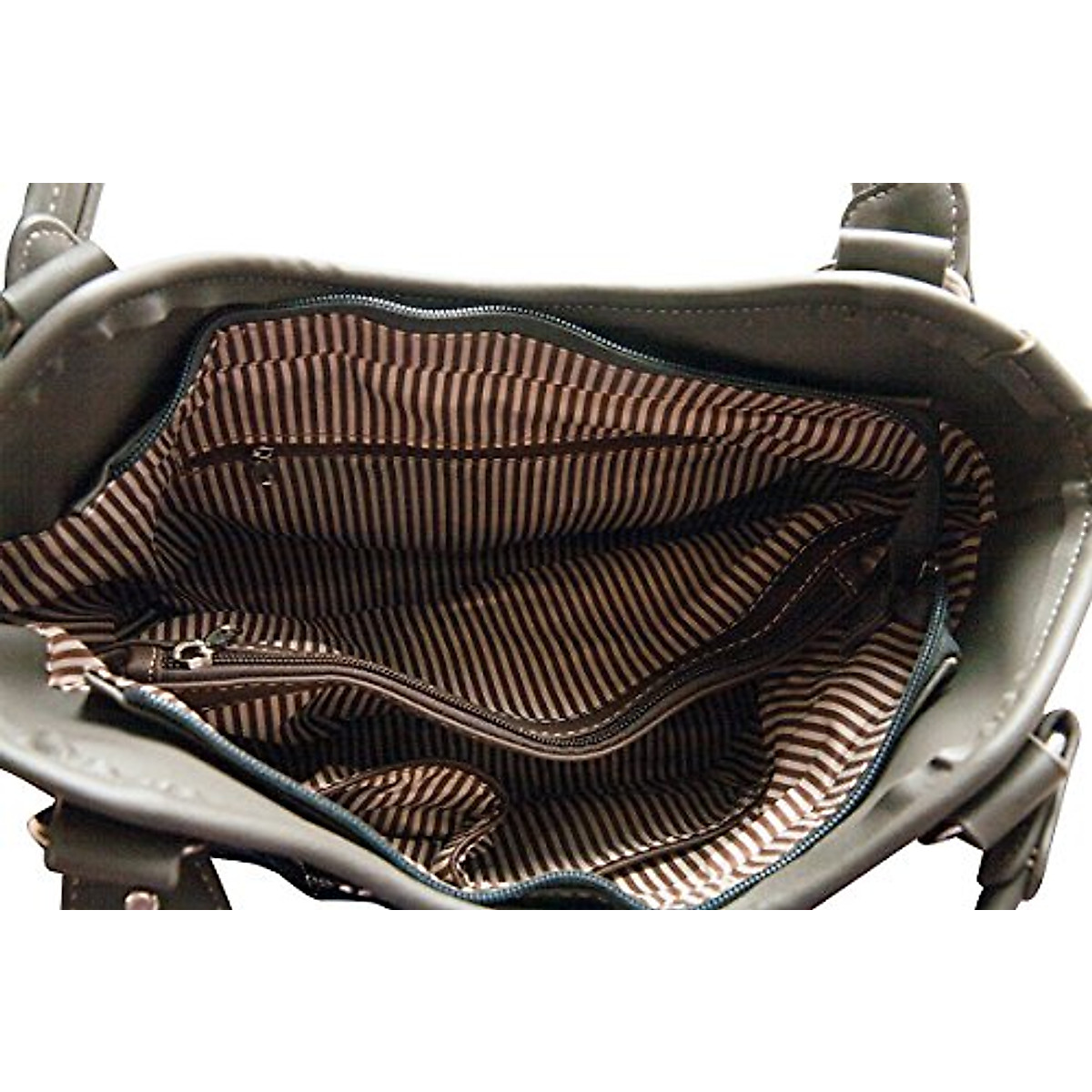 HW Collection USA American Flag Stars Stripe Concealed Carry Country Patriotic Handbag Wallet Set (USA Flag Set)