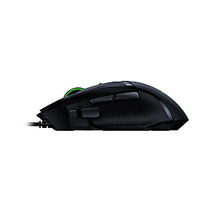 Razer Basilisk Gaming Mouse: 16,000 DPI Optical Sensor - Chroma RGB Lighting - 8 Programmable Buttons - Mechanical Switches - Customizable Scroll Resistance - Classic Black