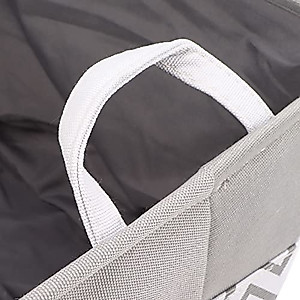 Laundry Basket, Collapsible Multi Functional Towels Storage Hamper Space Saving Convenient Portable with Handles for Hair Salon for Home