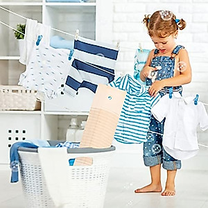 TOPBATHY Wooden Clothes Washboard Hand Wash Laundry Board Scrubbing Washboard for Home Store School