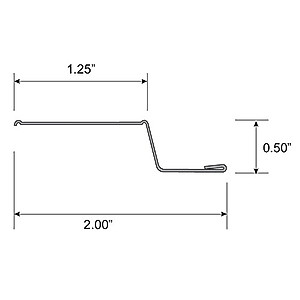 RC-1 One Legged Resilient Channel 8.5' Lengths - Box of 32 (25 Gauge)