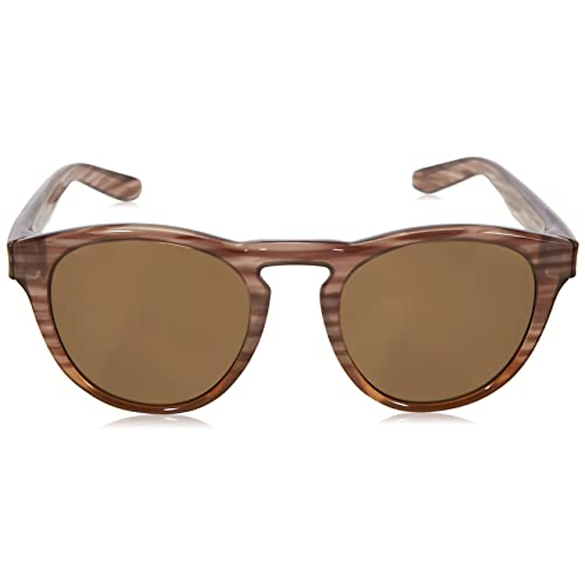 Dragon Unisex Opus Sunglasses - Grey Caramel Gradient Frame | LL Brown Lens