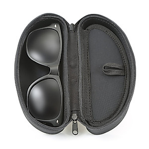 Surf To Summit Molded Foam Sunglasses Case Double Eyeglass Reading Glasses Case Portable Bag Travel Case Portable Travel Zipper Eyeglasses Case