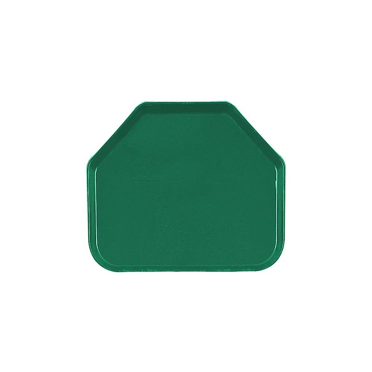 Cambro 1418TR119 Camtray trapezoid 14" x 18" Sherwood green - Case of 12