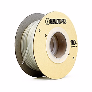 Gizmo Dorks Polycarbonate Filament for 3D Printers 1.75mm 200g, Transparent