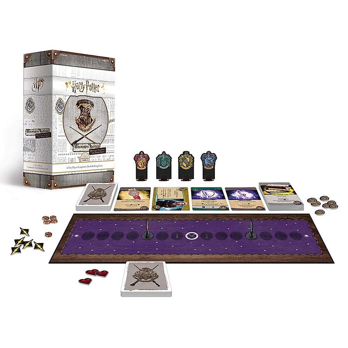 Harry Potter Hogwarts Battle Defence Against The Dark Arts | Competitive Deck Building Board Game | Officially Licensed Wizarding World Merchandise