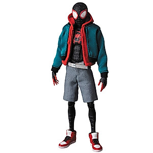 MAFEX Spider-Man (Miles Morales) Painted Action Figure