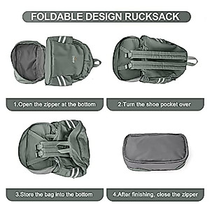 coofay Small Gym Backpack For Women Waterproof Backpack With Shoe Compartment Lightweight Travel Backpack Sports Backpack Large Gym Bag