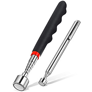 Telescoping Magnet Pick up Tools Include 20 lb Magnetic Tool and 3 lb Telescoping Magnet Stick Gadget for Hard to Reach Places Suitable for Birthday Father’s Day and Christmas (2)