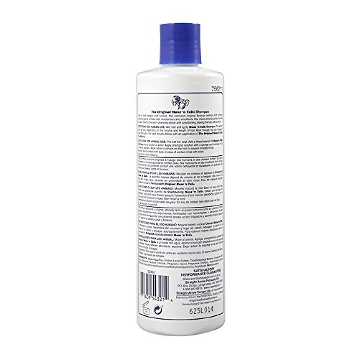 Mane 'n Tail & Body Shampoo for Shiny & MANAGEABLE Hair 12 oz For Horses and Humans