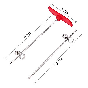 Latauar Stainless Steel Fruits & Vegetables Spiral Twist Knife - Manual Spiral Carving Cutter, Kitchen Tray Decoration Vegetable Knife Spiral Carving Tool, 1 Pack