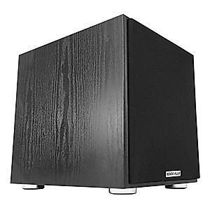 Rockville Rock Shaker 8" Inch Black 400w Powered Home Theater Subwoofer Sub