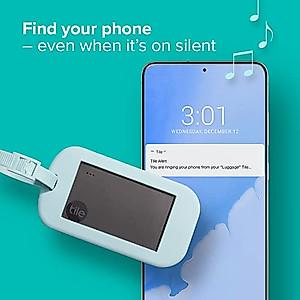Tile Slim 1-Pack. Thin Bluetooth Tracker, Wallet Finder and Item Locator for Wallet, Luggage Tags and More; Up to 250 ft. Range. Water-Resistant. Phone Finder. iOS and Android Compatible.