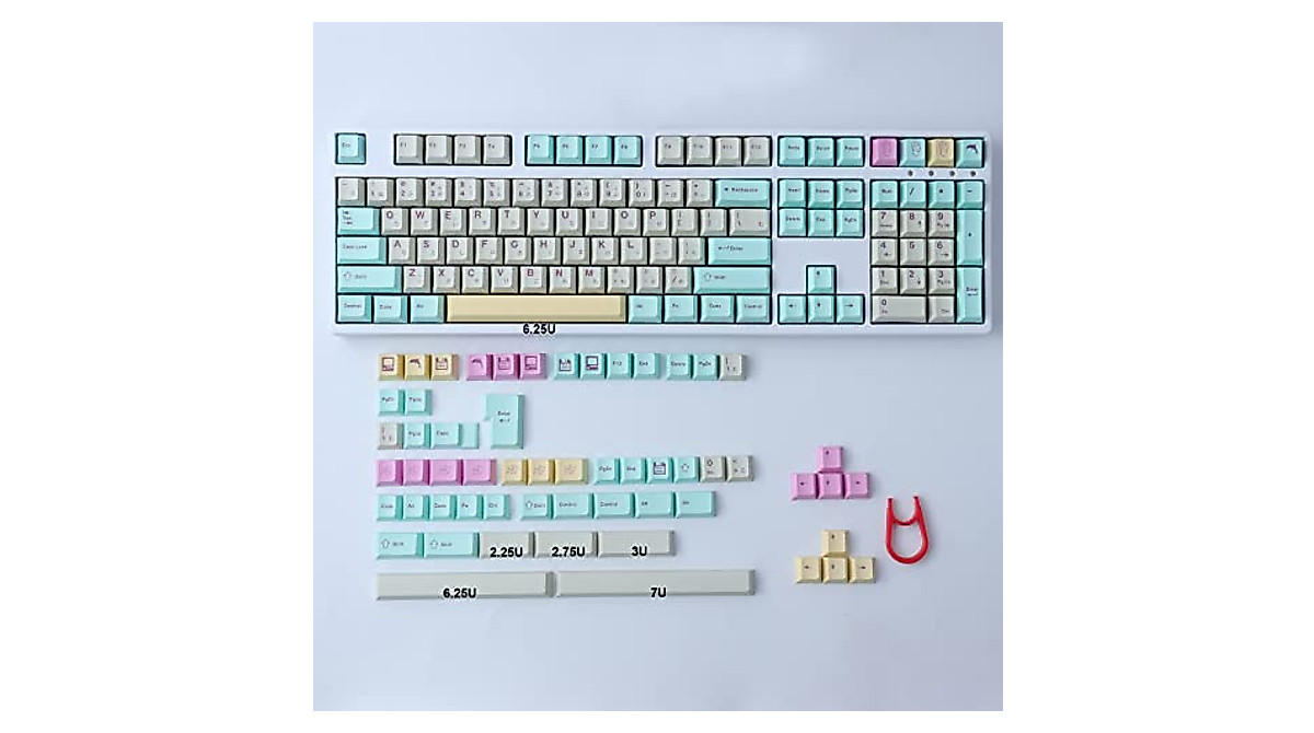 PBT Custom Keycaps - Durable & Vivid Design