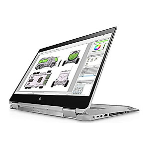 HP ZBook Studio x360 G5 (Intel Xeon E-2176M, 16GB RAM, 512GB PCIe SSD, 15.6"" FHD 1920x1080 Touch, NVIDIA Quadro P1000, ZBook Pen, Win10 Pro), Silver (Renewed)