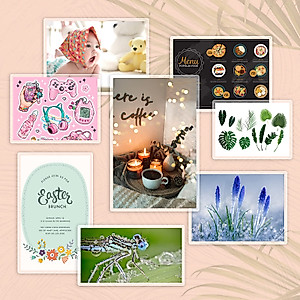 HTVRONT Clear Self-Adhesive Laminating Vinyl Roll-12"x30FT Non Thermal Laminating Film,No Machine Needed Clear Vinyl Laminate for Stickers