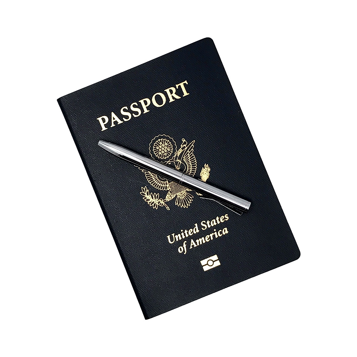 NarwhalCo Set of 2 Small Pens (3.35") for Pocket, Wallet, Planner, Purse or Passport