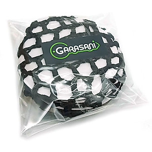 GARASANI 5 Pack Women Ballet Dance Skating Snoods Hair Net Bun Cover Black (Bold mesh)