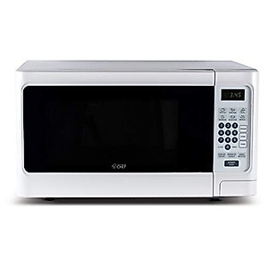 Commercial Chef Countertop Microwave, 1.1 Cubic feet, White