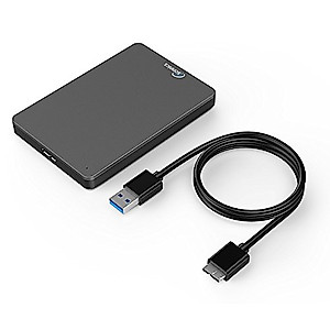 Sonnics 320GB Dark Grey External Portable Hard Drive USB 3.0 Super Fast Transfer Speed for use with Windows PC, Apple Mac, Smart tv, Xbox ONE & PS4