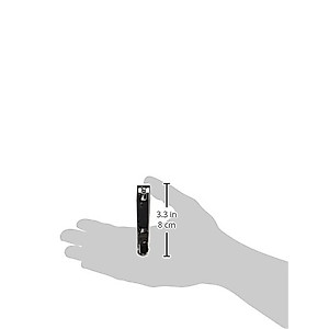 Denco Straight Cut Toenail Clipper,Silver,1 Count (Pack of 1),3559N