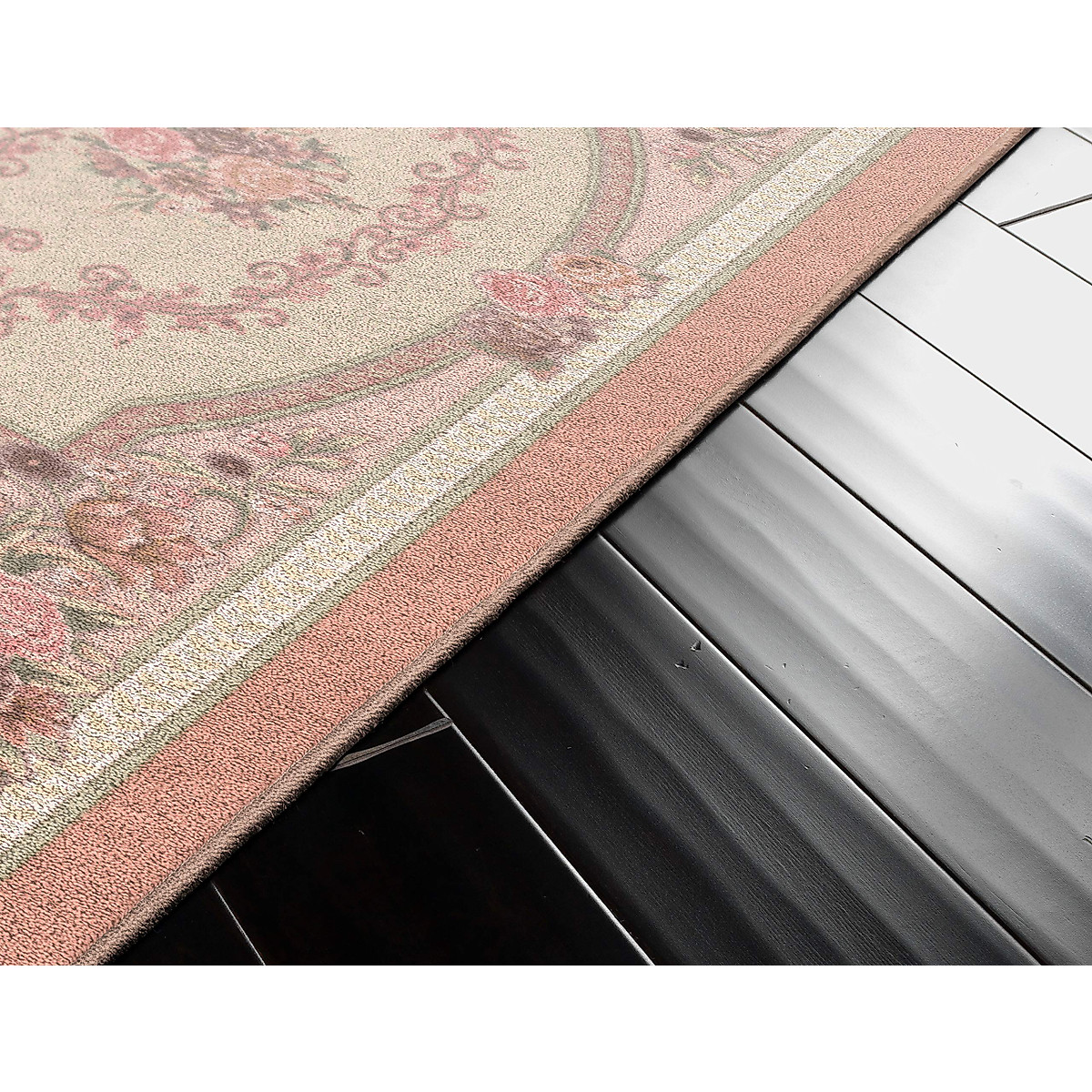 Brumlow MILLS Estate Rose Floral Blossoms Traditional Area Rug for Living Room Mat, Dining, Kitchen Rugs, Bedroom Carpet and Home Décor, 22" x 60", Blush